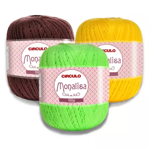 Linha Monalisa 100g - Círculo | Shopee Brasil