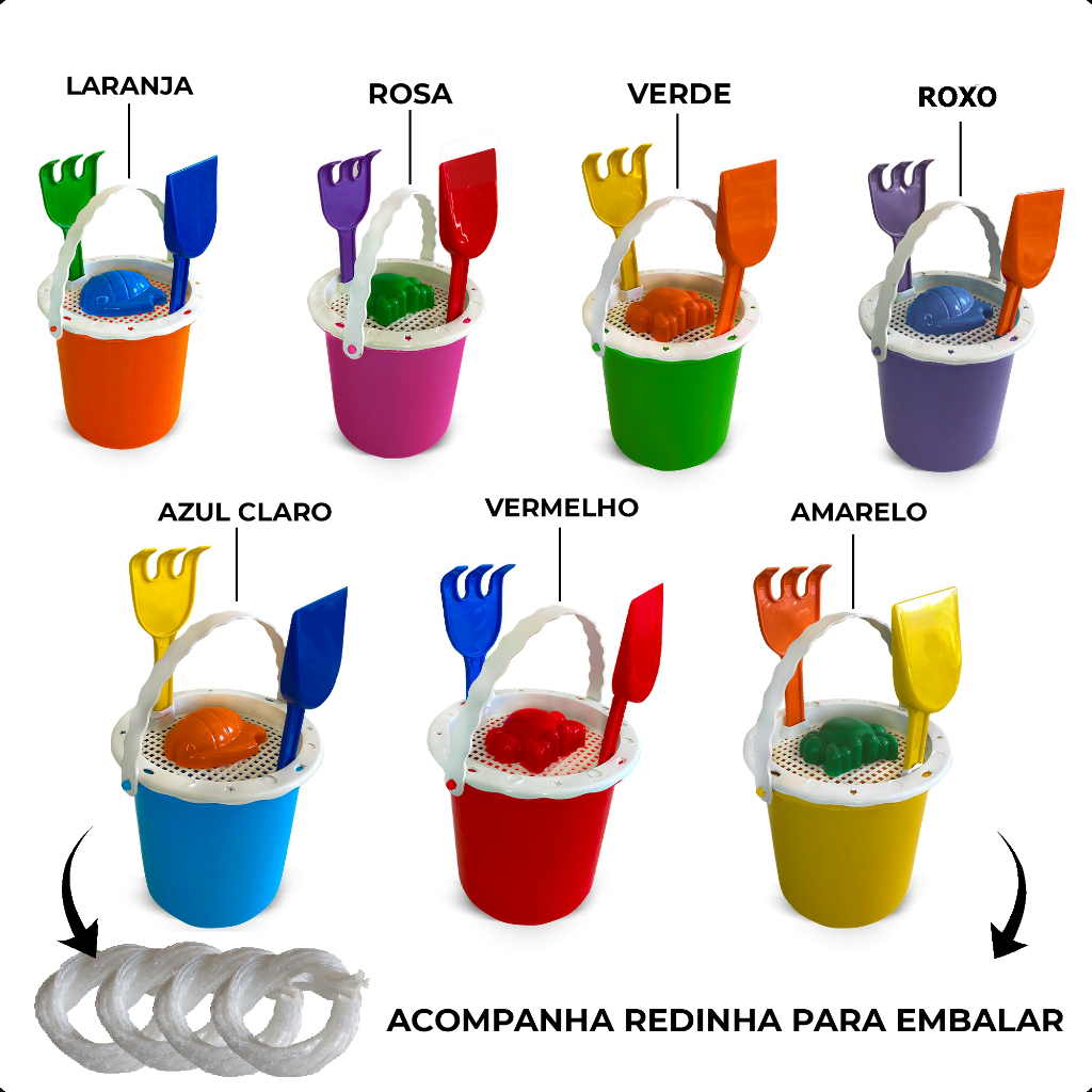 15 Baldinho De Praia De Festa Lembrancinha | Shopee Brasil