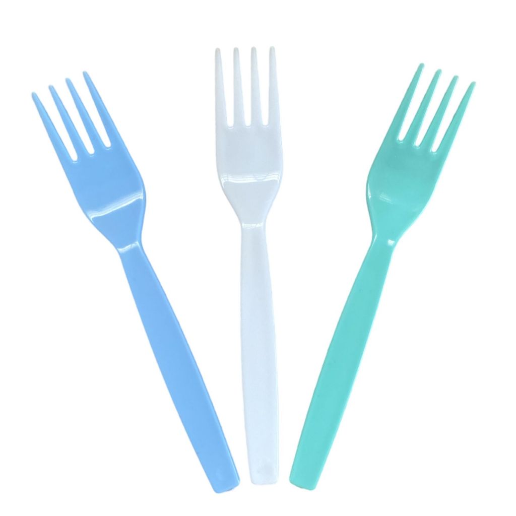 Garfo talher plastico petisco resistente sobremesa bolo garfinho ...
