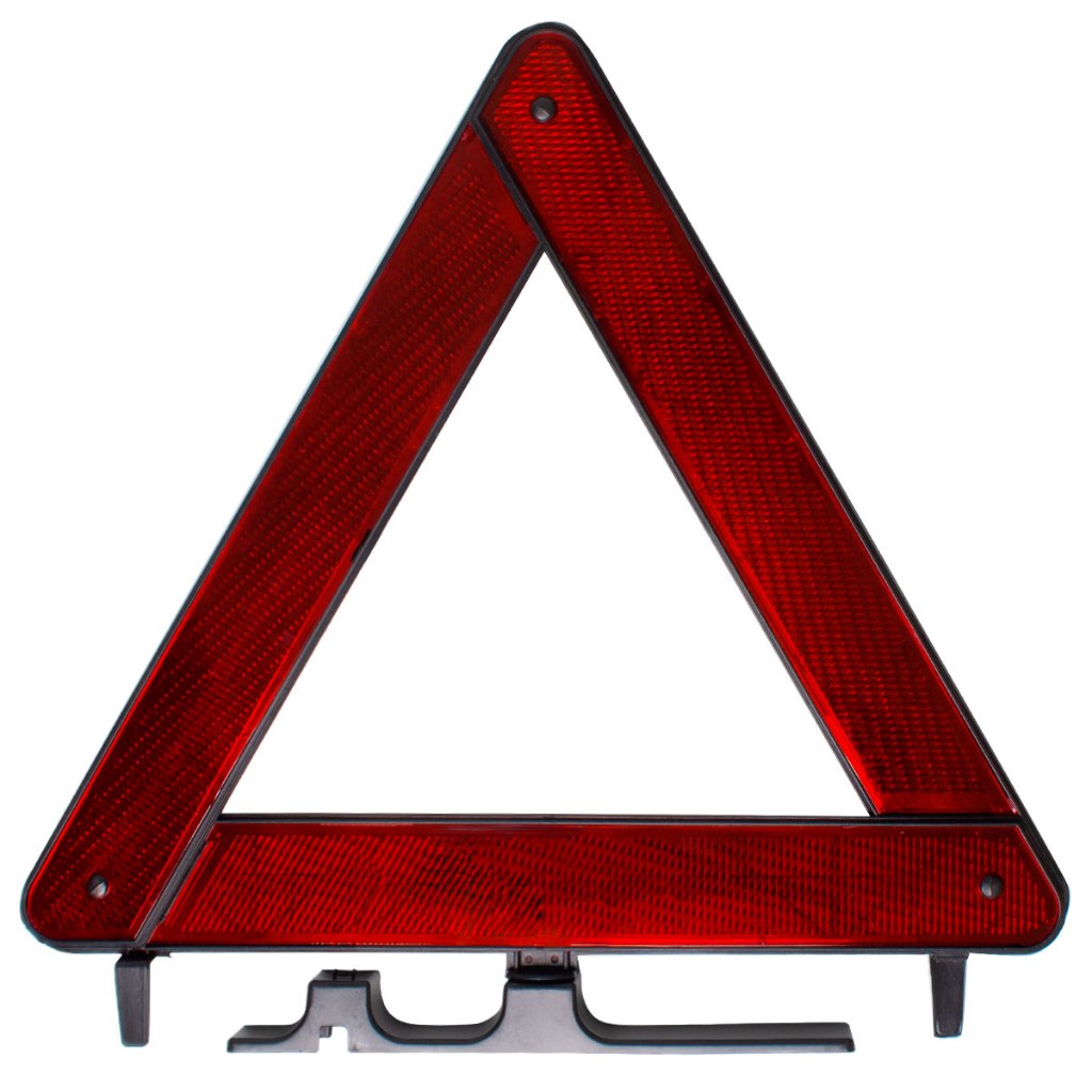 Triangulo Carro Segurança Sinalizador Automotivo Estrada Montável ...