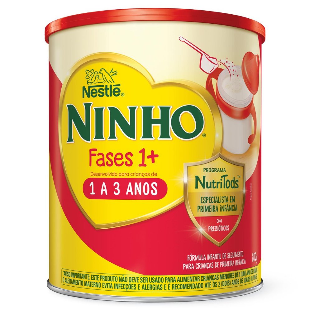 Fórmula Infantil Ninho Fases 1+ com 800g | Shopee Brasil