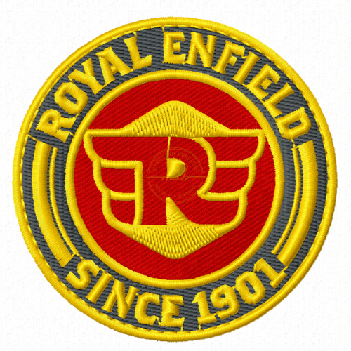 Patche Bordado Royal Enfield (8,5x8,5cm) | Shopee Brasil