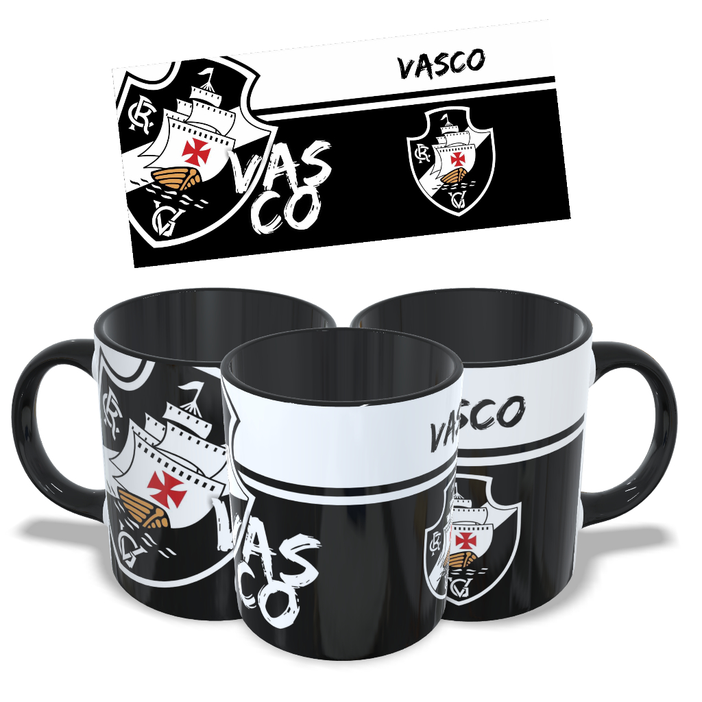Presente Vasco da Gama Torcedor Fanático Caneca Xicara Personalizada ...