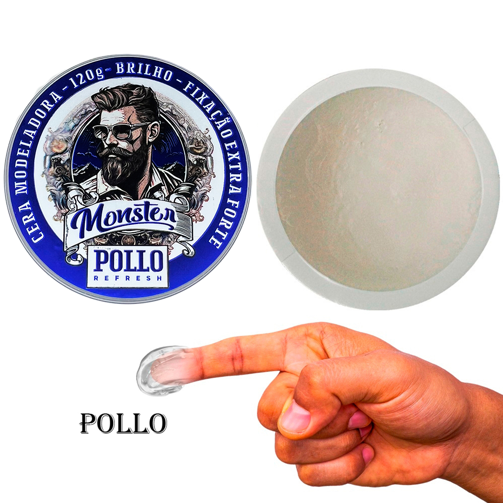 cera Modeladora Tranças Incolor Box Braid Baby Hair 120g monster barber ...