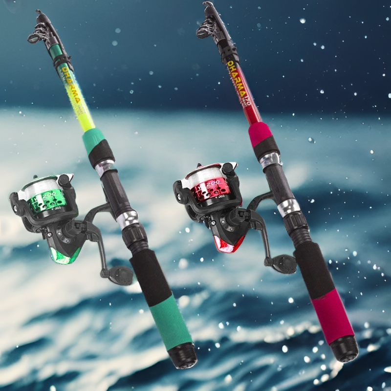 Kit Barato Vara De Pescar +Molinete De Pesca Max Arraste 10kg 1.8M ...