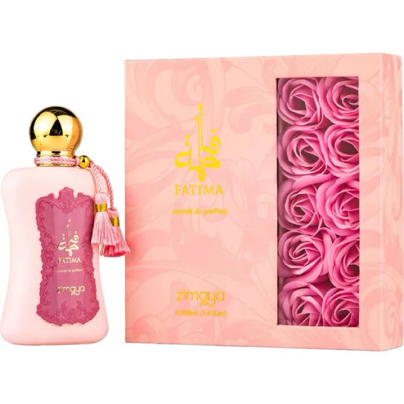 Perfume Árabe Fatima Pink By Zimaya EDP 100ml | Shopee Brasil