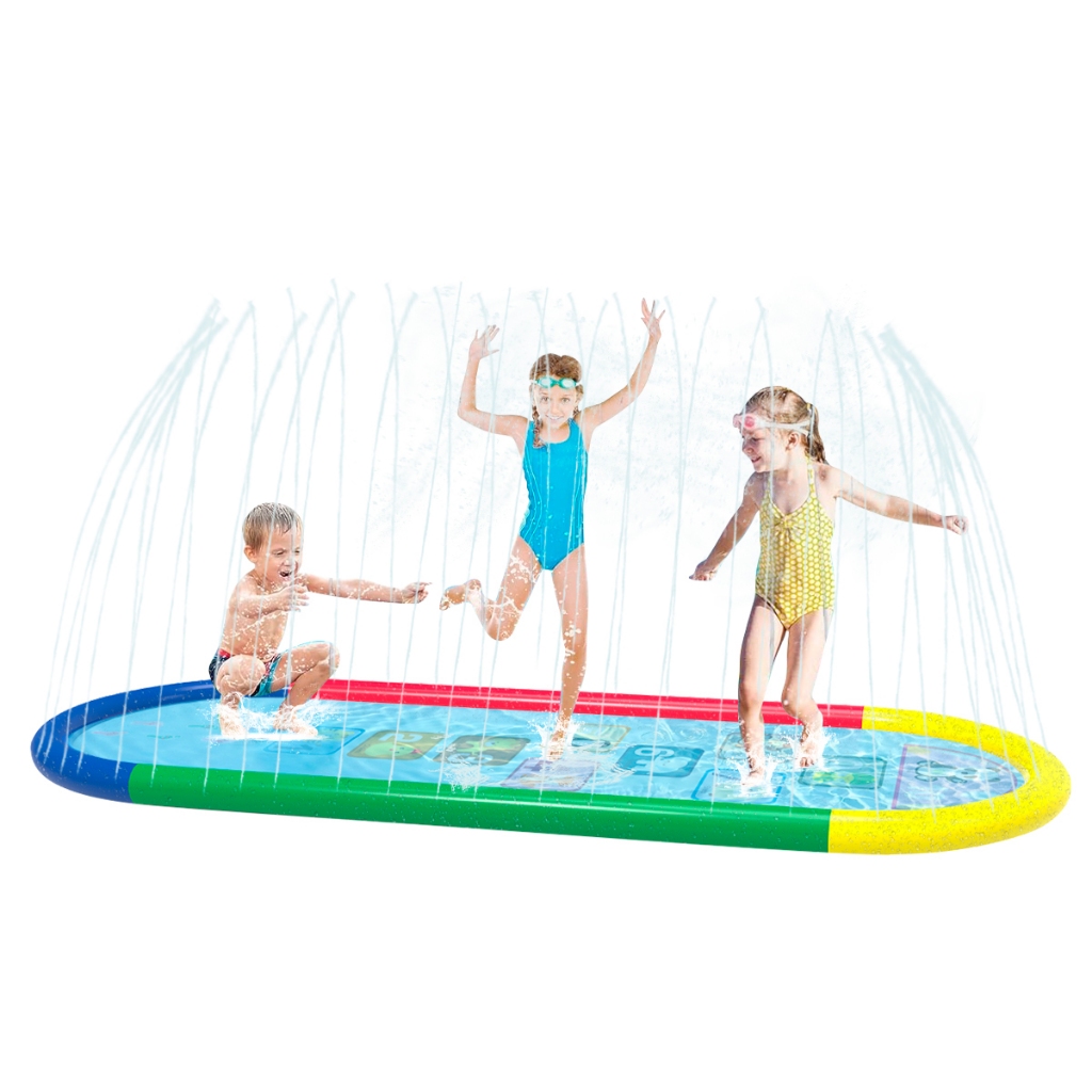 Splash Sprinkler Piscina Escorregador Infantil 250*100cm | Shopee Brasil