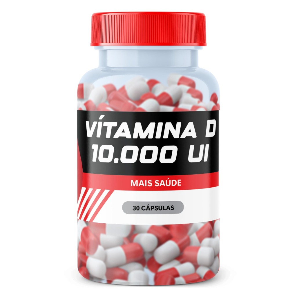 Vitamina D3 10000ui Original 30 capsulas | Shopee Brasil