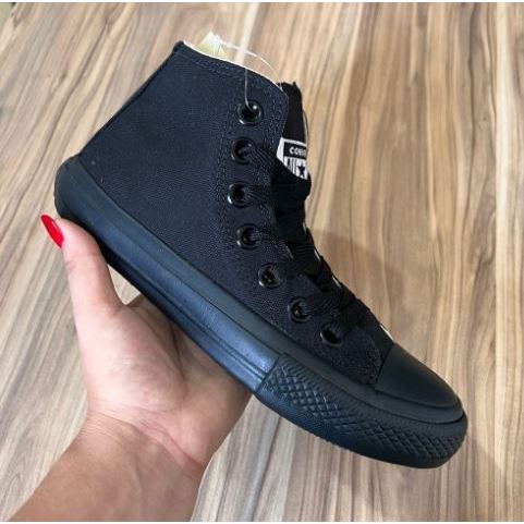 Botinha All Star Converse Cano Alto Estrela Lateral - UNISSEX | Shopee ...