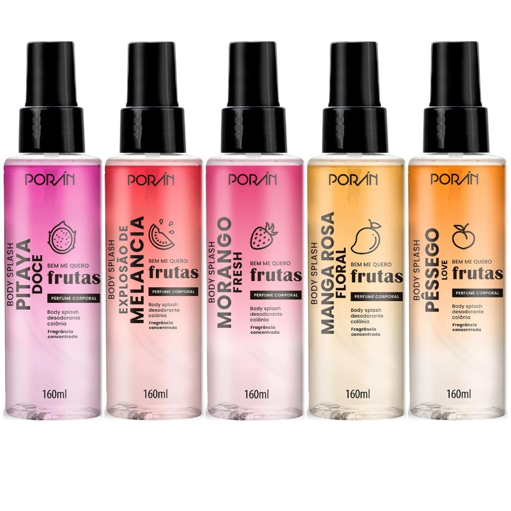 Body Splash Poran 160ml | Shopee Brasil