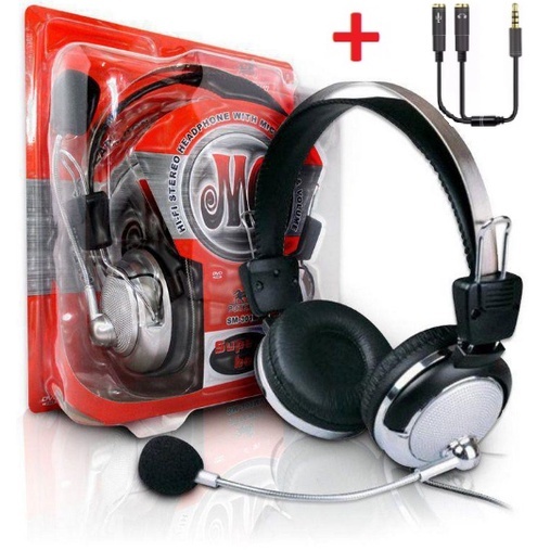 Fone De Ouvido Headphone Com Microfone Gamer Para PC PS4 XBOX Jogos ...