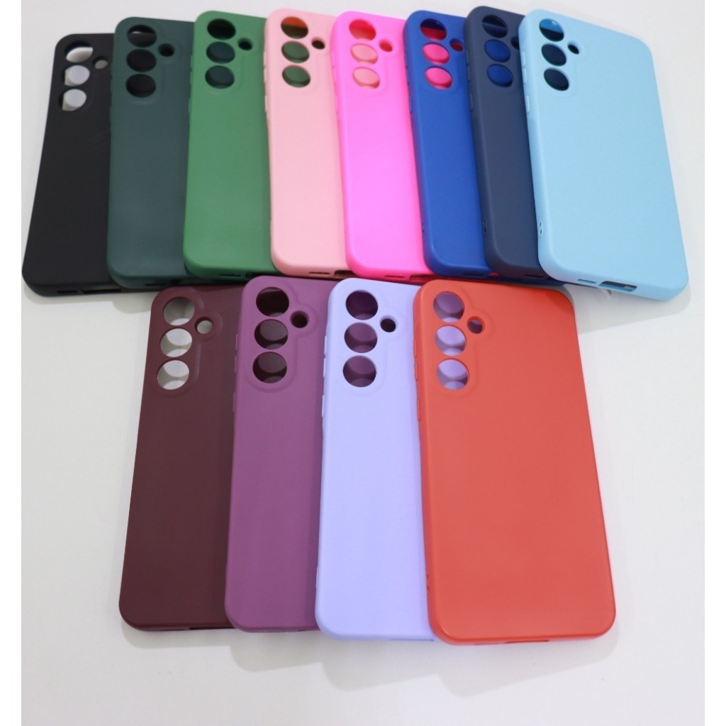 Capa Capinha Compatível Com Galaxy A55 Silicone Case Aveludada | Shopee ...