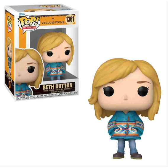 FUNKO POP YELLOWSTONE - BETH DUTTON 1361 NOVO ORIGINAL | Shopee Brasil