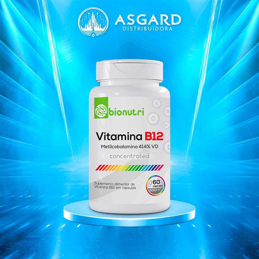 Vitamina B12 (Cobalamina) 60 Cápsulas 500mg | Shopee Brasil