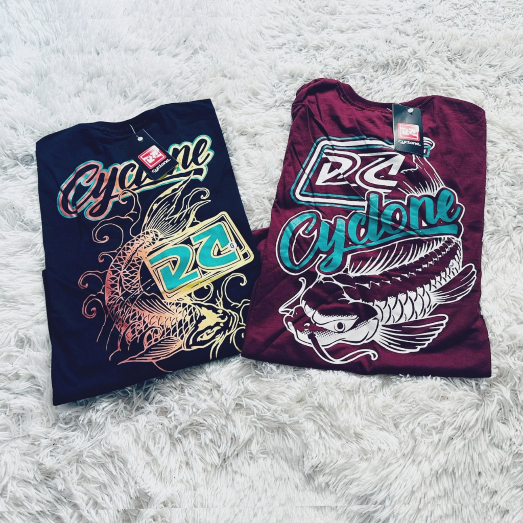 2 Camisetas Da Cyclone Algodão Carpa | Shopee Brasil