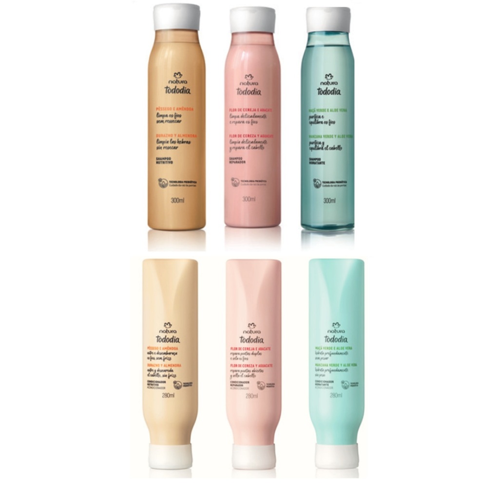 Natura Tododia Kit Shampoo 300ml + Condicionador 280ml | Shopee Brasil