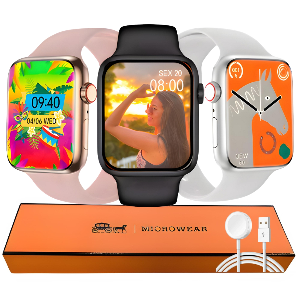 Smartwatch W59 Mini Watch9 Mini Relógio Inteligente Original 41mm ...