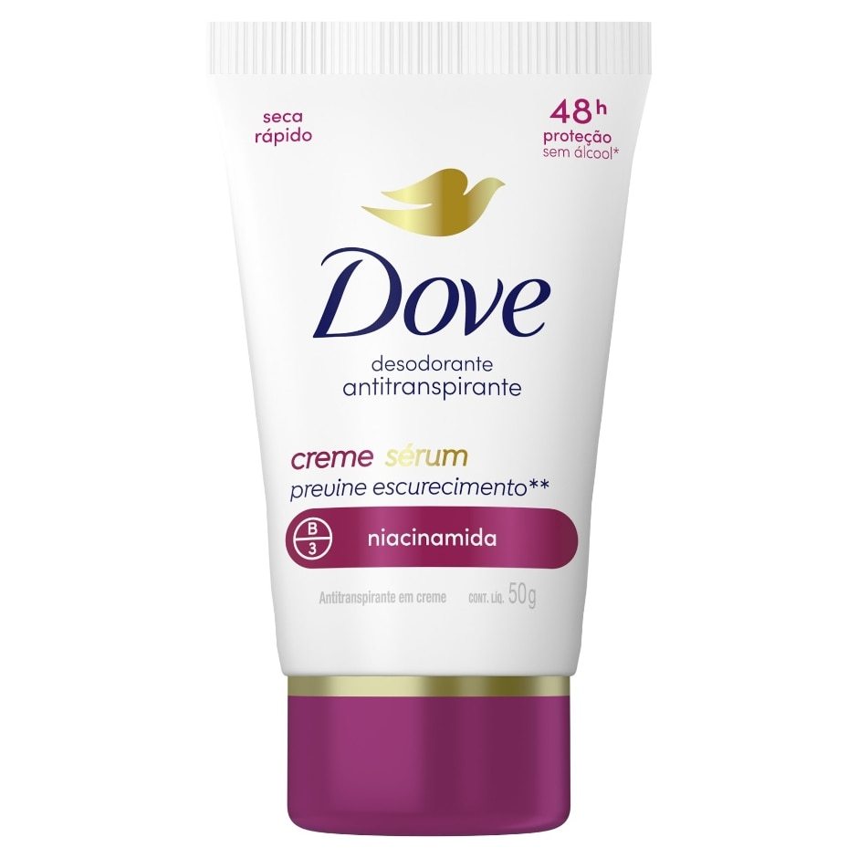 ANTITRANSPIRANTE CREME SÉRUM DOVE 50G | Shopee Brasil