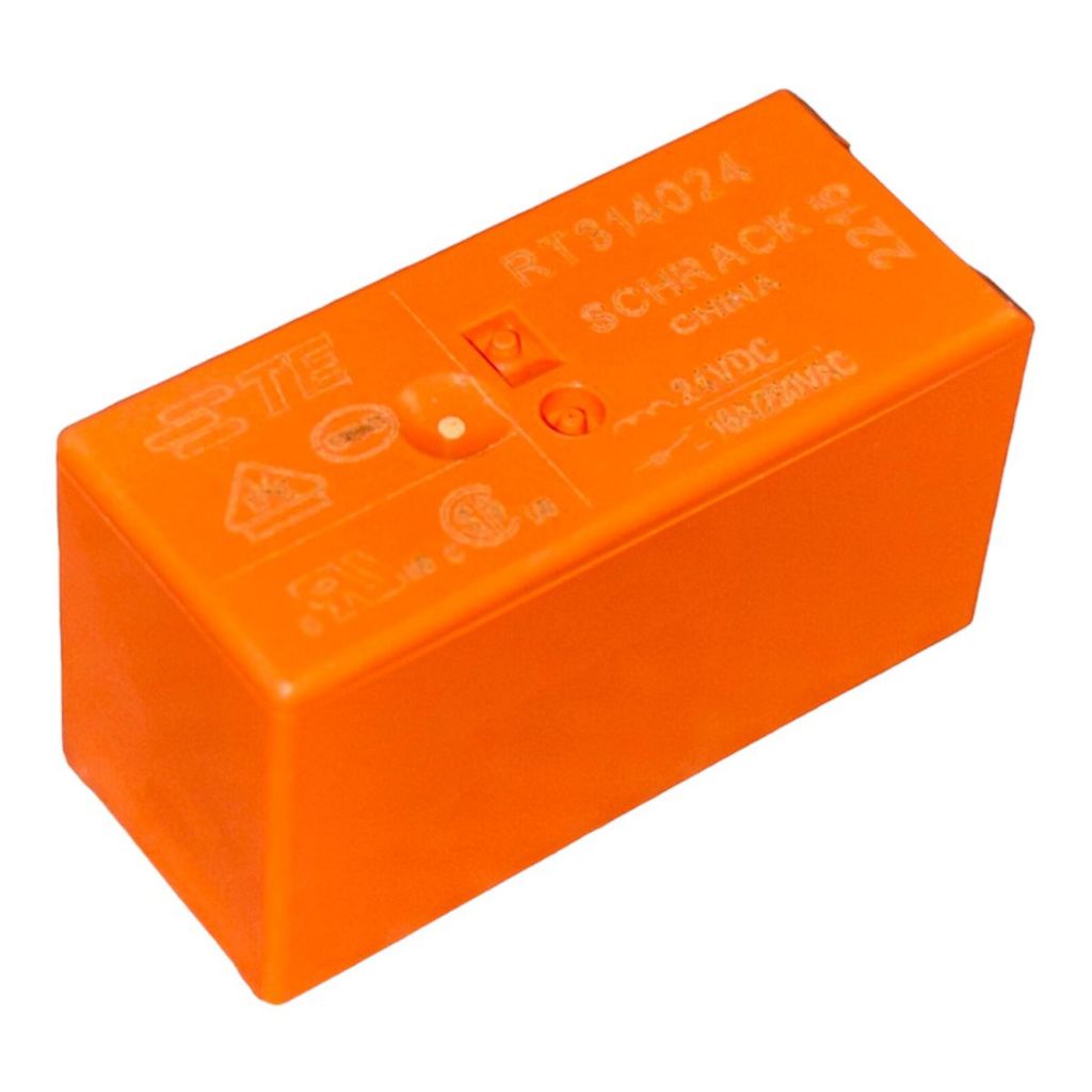 Rele Schrack Rt314024 24v 16a 1 Contato 8 Pinos | Shopee Brasil