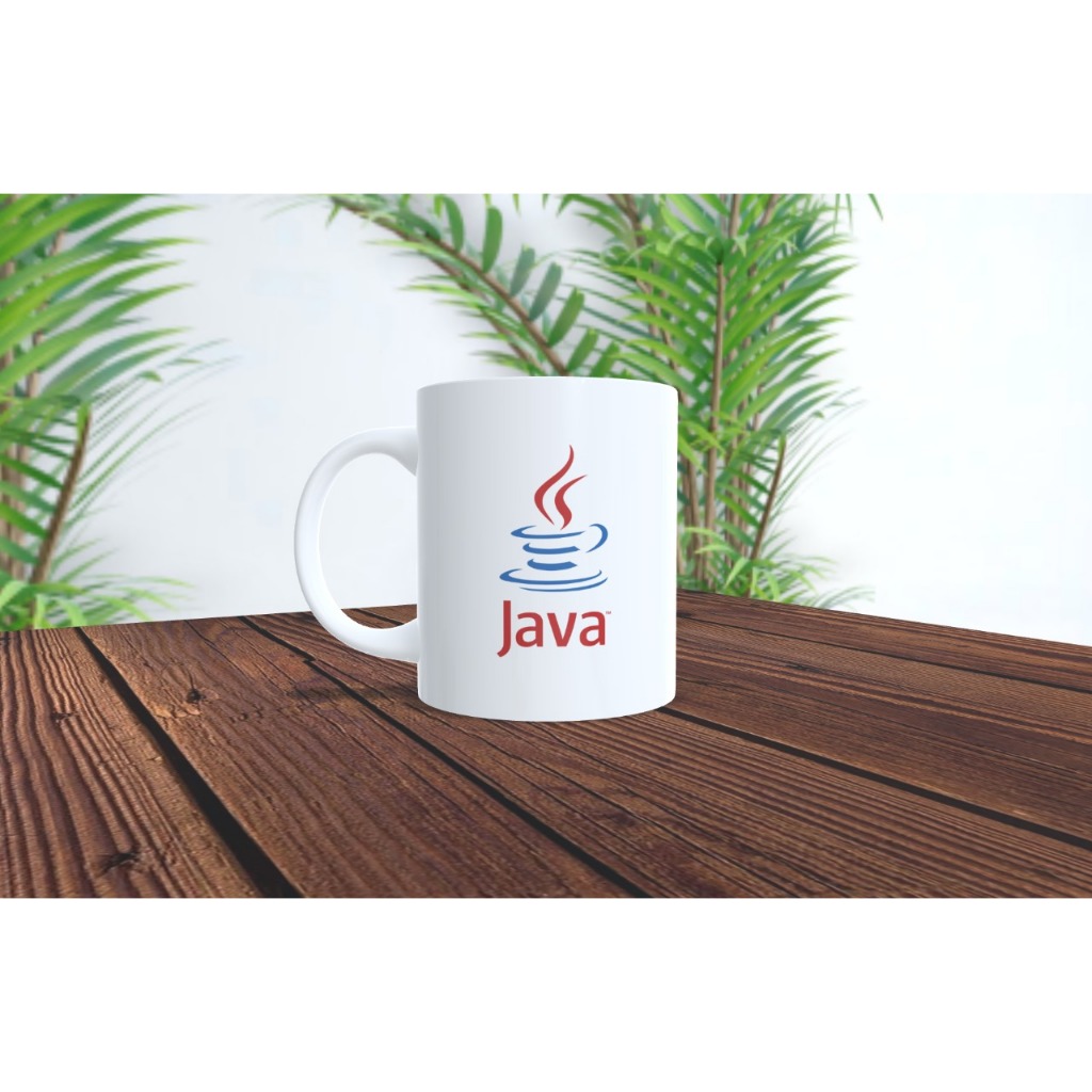 Caneca Personalizada com Logo do Java - Perfeita para Programadores e Entusiastas de Tecnologia ...