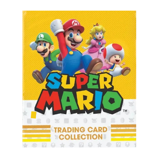Lote 50 Cards Diferentes Super Mario Trading Card Collection 2024 ...
