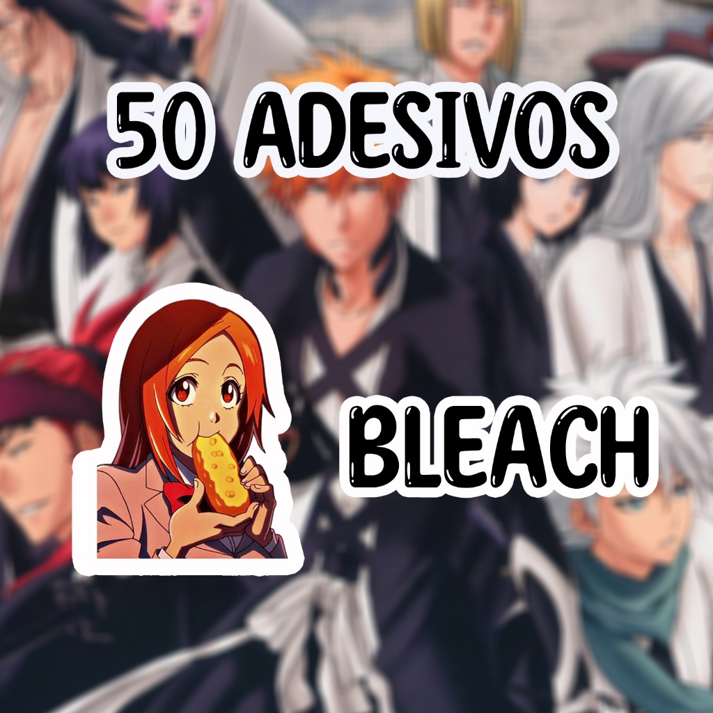 50 adesivos stickers Bleach - 2 | Shopee Brasil