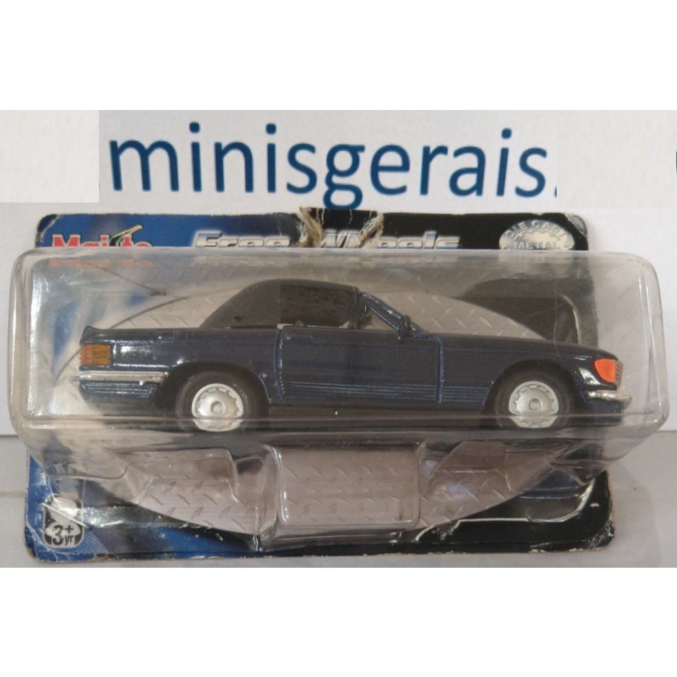 Mercedes Benz 500 SL AZUL Escuro | Shopee Brasil