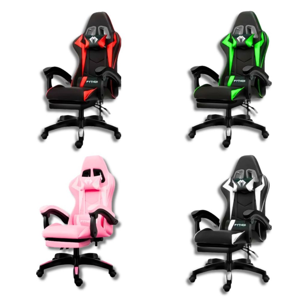 Cadeira Gamer PC Poltrona Gaming Jogos Video Game Ergonômica Escritório ...