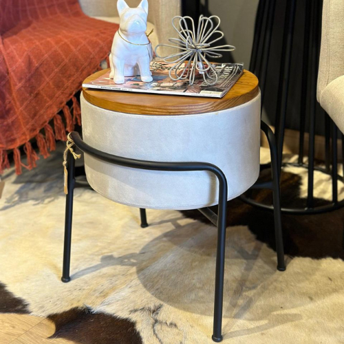 Puff Mesa Multiuso - Decoração e Conforto em um Só Produto - Escorrega ...