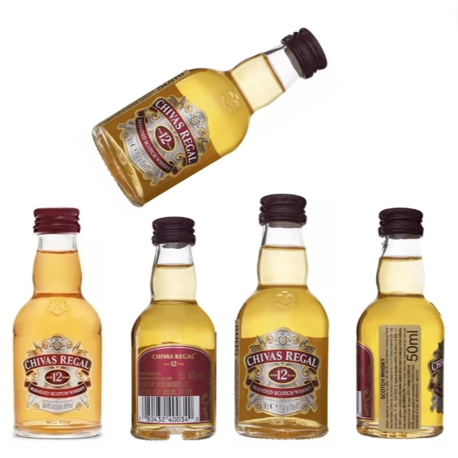 Chivas Mini Regal Scotch Whisky 12 Anos Drink Brinde 50ml 1u | Shopee ...