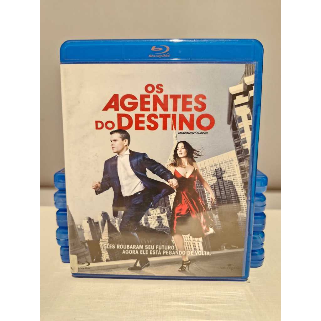 Os Agentes Do Destino Matt Damon Emily Blunt Blu Ray Original
