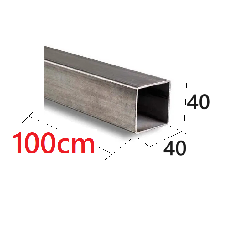 Metalon Perfil Quadrado em Aço Carbono Várias Medidas Parede 1,2mm ...