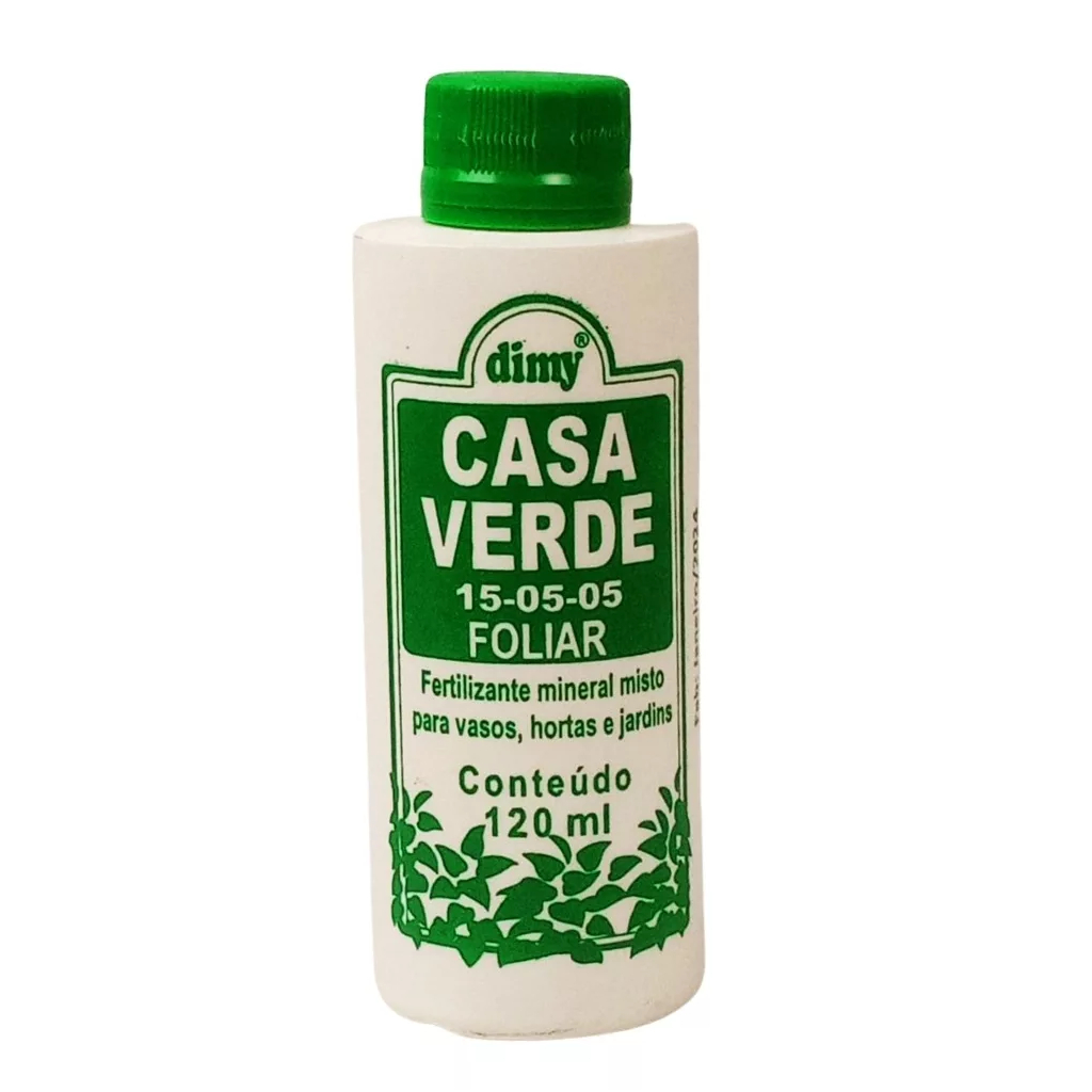 Fertilizante Concentrado Casa Verde Foliar 120ml Dimy | Shopee Brasil