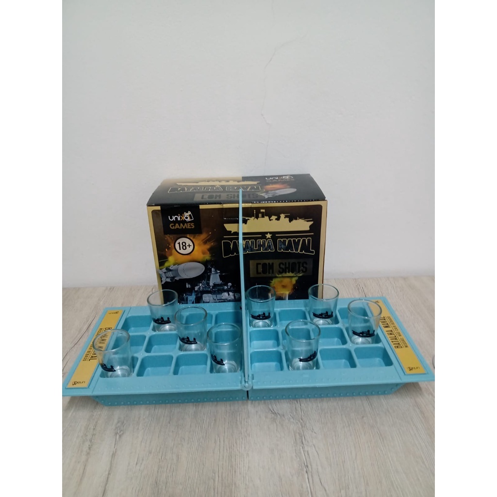 Batalha Naval Jogo Shot ideal para amigos e convidados | Shopee Brasil