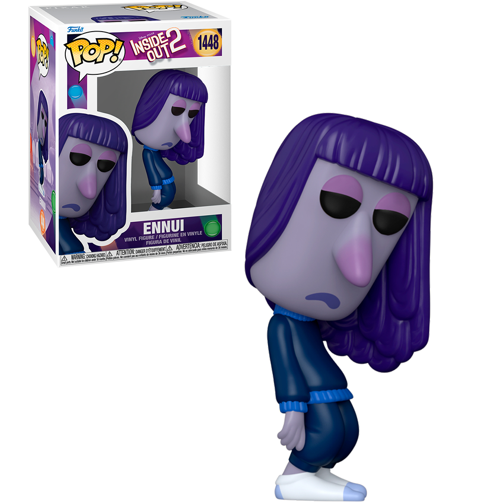 Funko Pop! Disney Pixar Divertidamente 2 Tédio Inside Out 2 Ennui #1448 ...