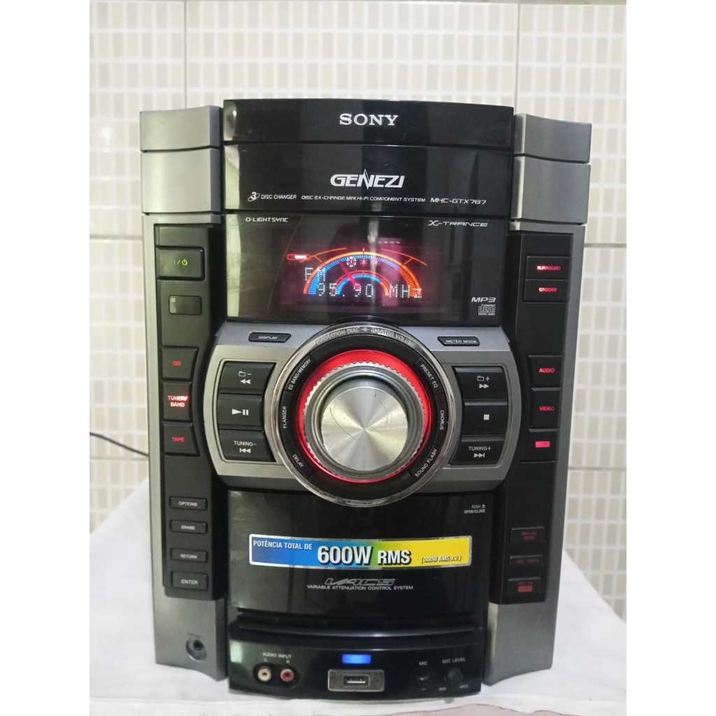 CENTRAL MINI SYSTEM SONY GTX 787 | Shopee Brasil