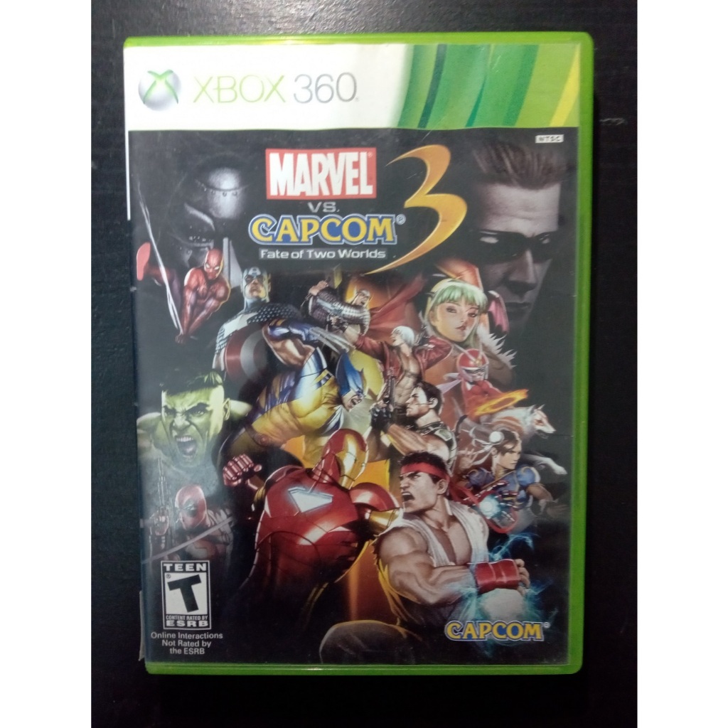 Marvel Vs Capcom 3: Fate Of Two Worlds Xbox 360 - Mídia Física Original ...