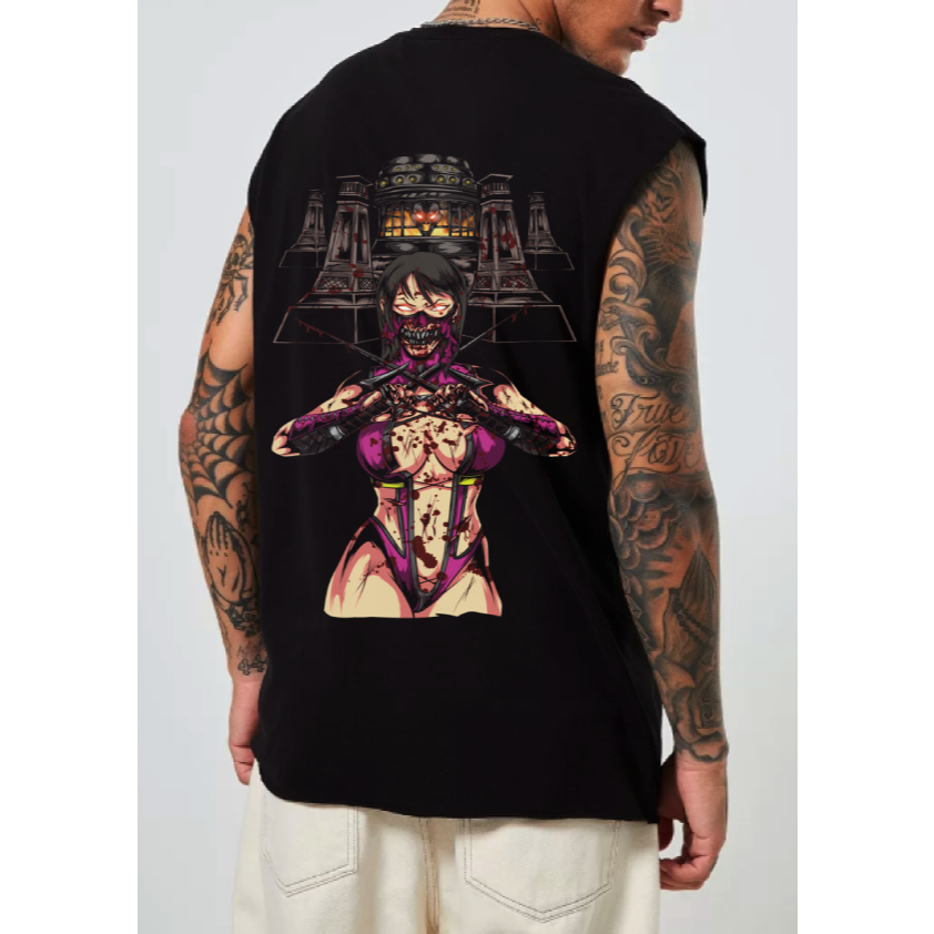 CAMISETA SAMURAI -MILEENA- MORTAL KOMBAT (MK) | Shopee Brasil