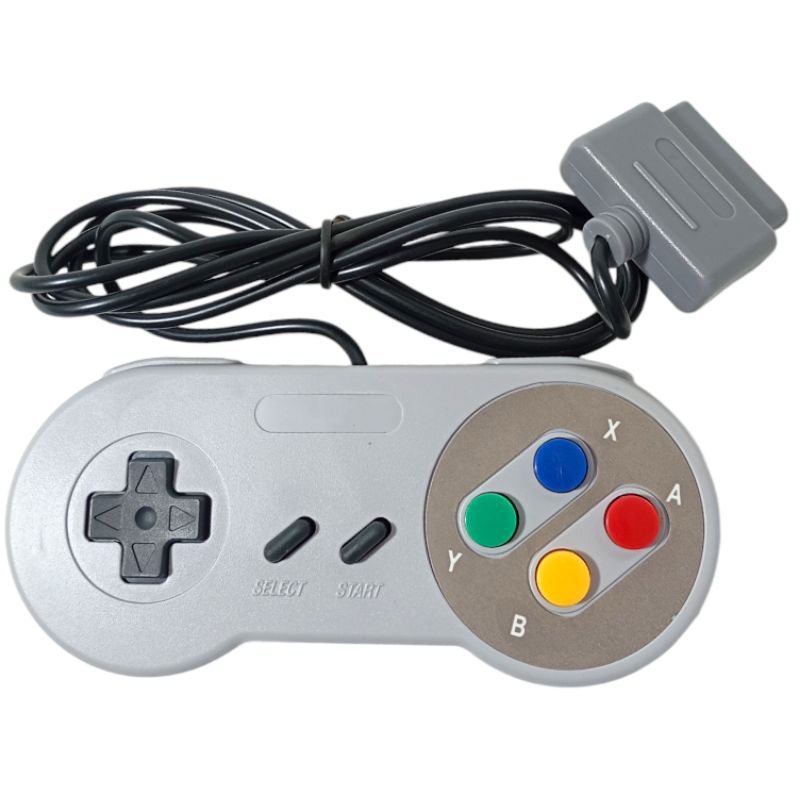 Controle Super Nintendo Joystick Snes | Shopee Brasil