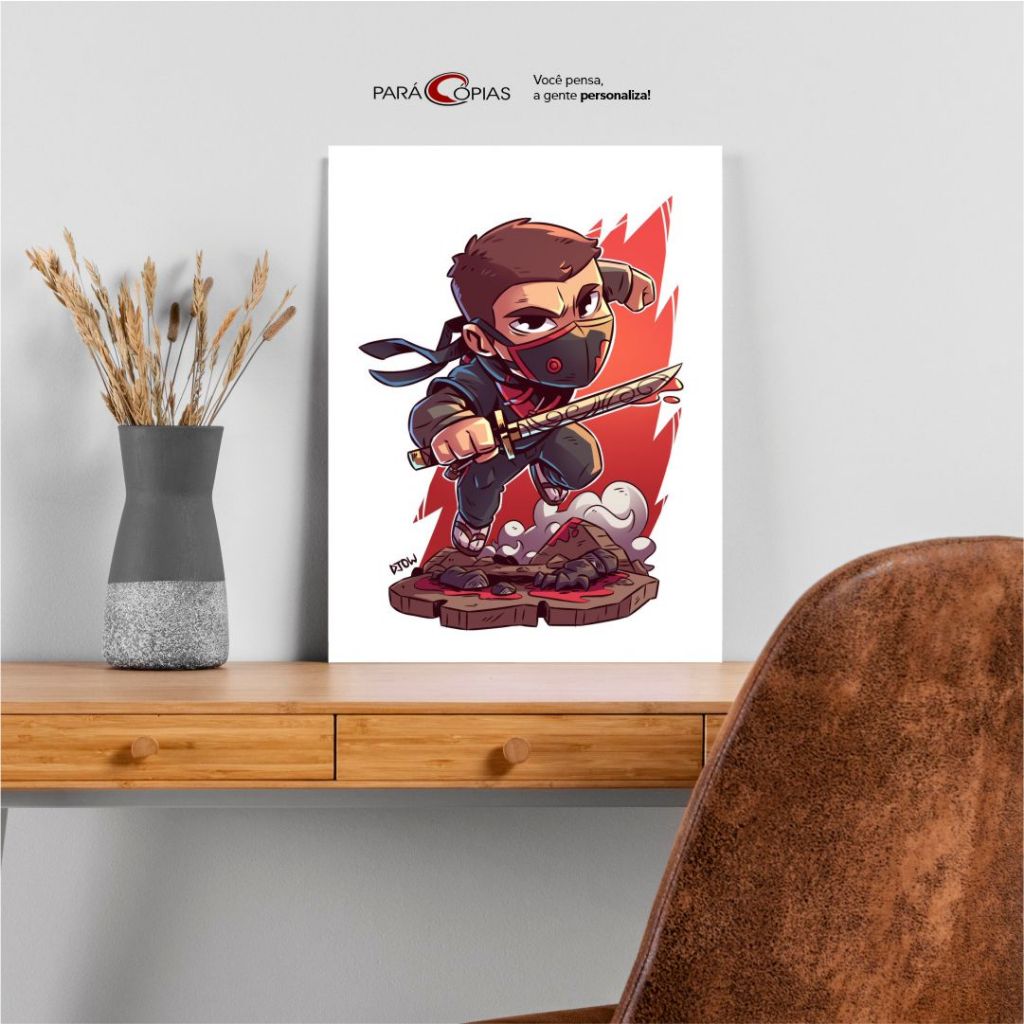 Quadro Decorativo CARTOONS - ORDEM PARANORMAL | Shopee Brasil