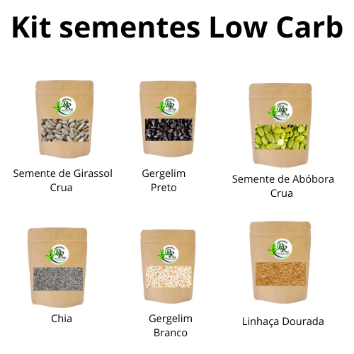 Kit Mix de Semetes Low Carb 400g | Shopee Brasil