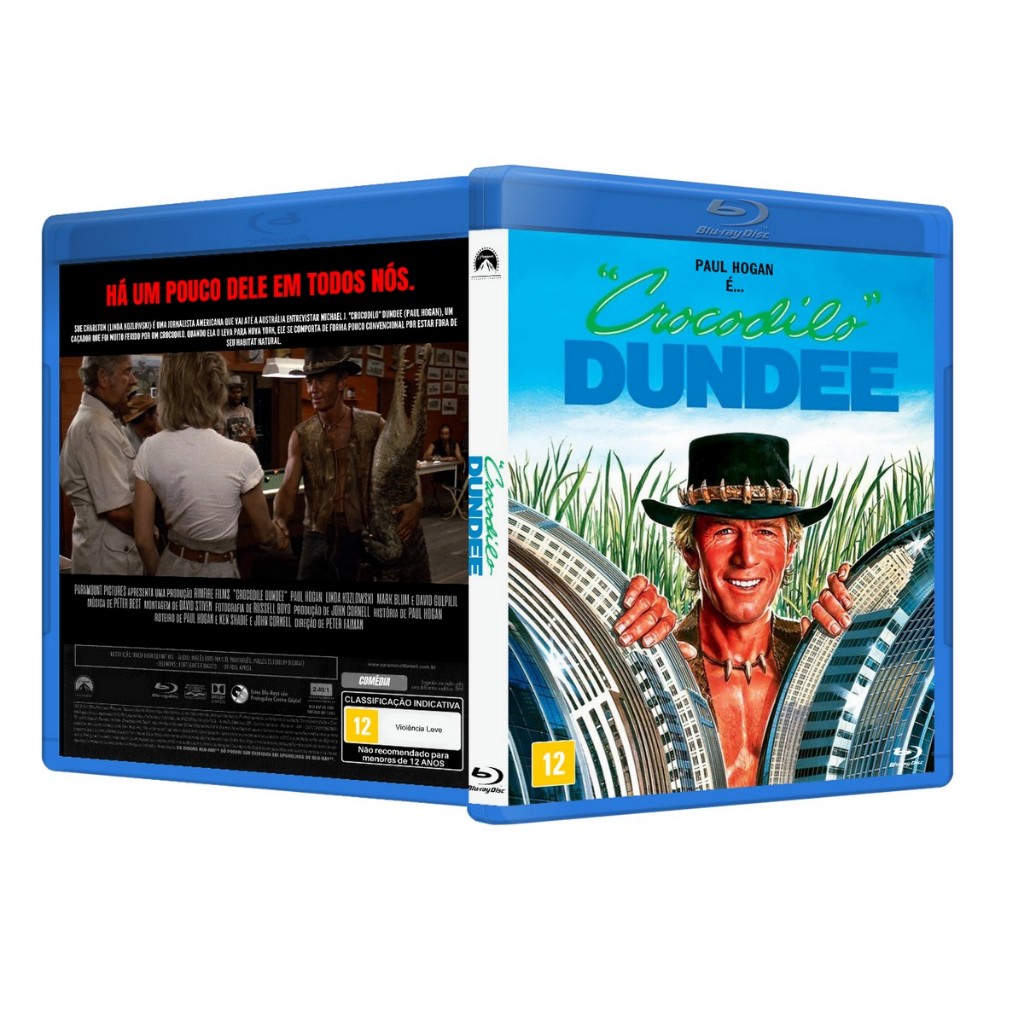 Blu-ray: Crocodilo Dundee DUB/LEG [PERSONALIZADO] | Shopee Brasil