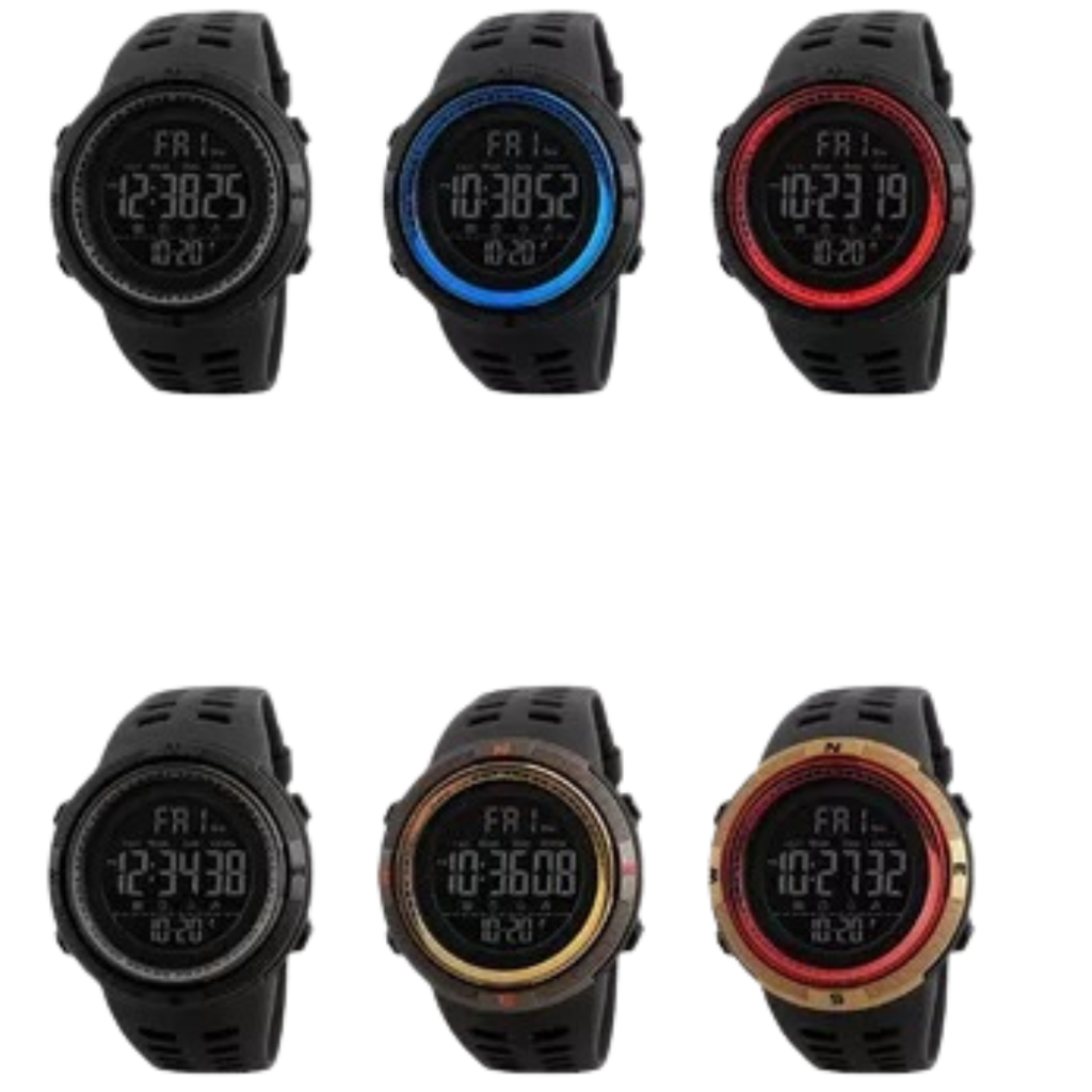 relógio skmei masculino a prova d água 1251 Esportivo | Shopee Brasil
