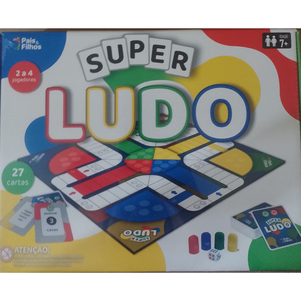 Super Ludo, da editora Pais & Filhos | Shopee Brasil