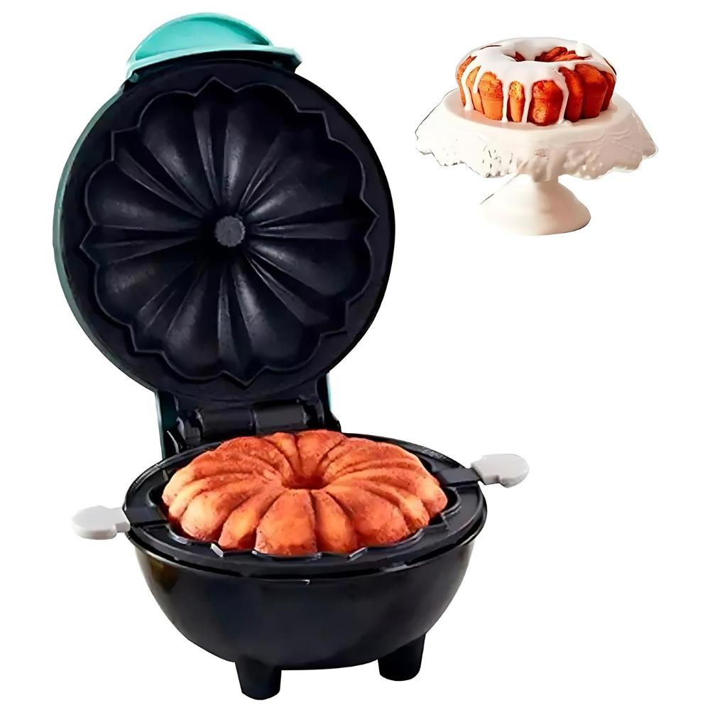 Mini Maquina De Fazer Bolo Bundt Maker 110v 3 Cor POP YO | Shopee Brasil