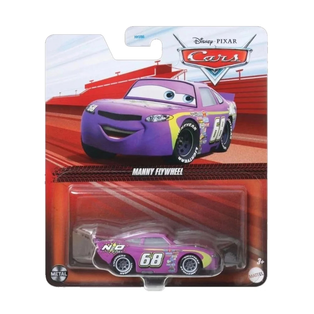 Carros da Disney e Pixar Manny Flywheel Cars Carrinhos do Filme Carros ...