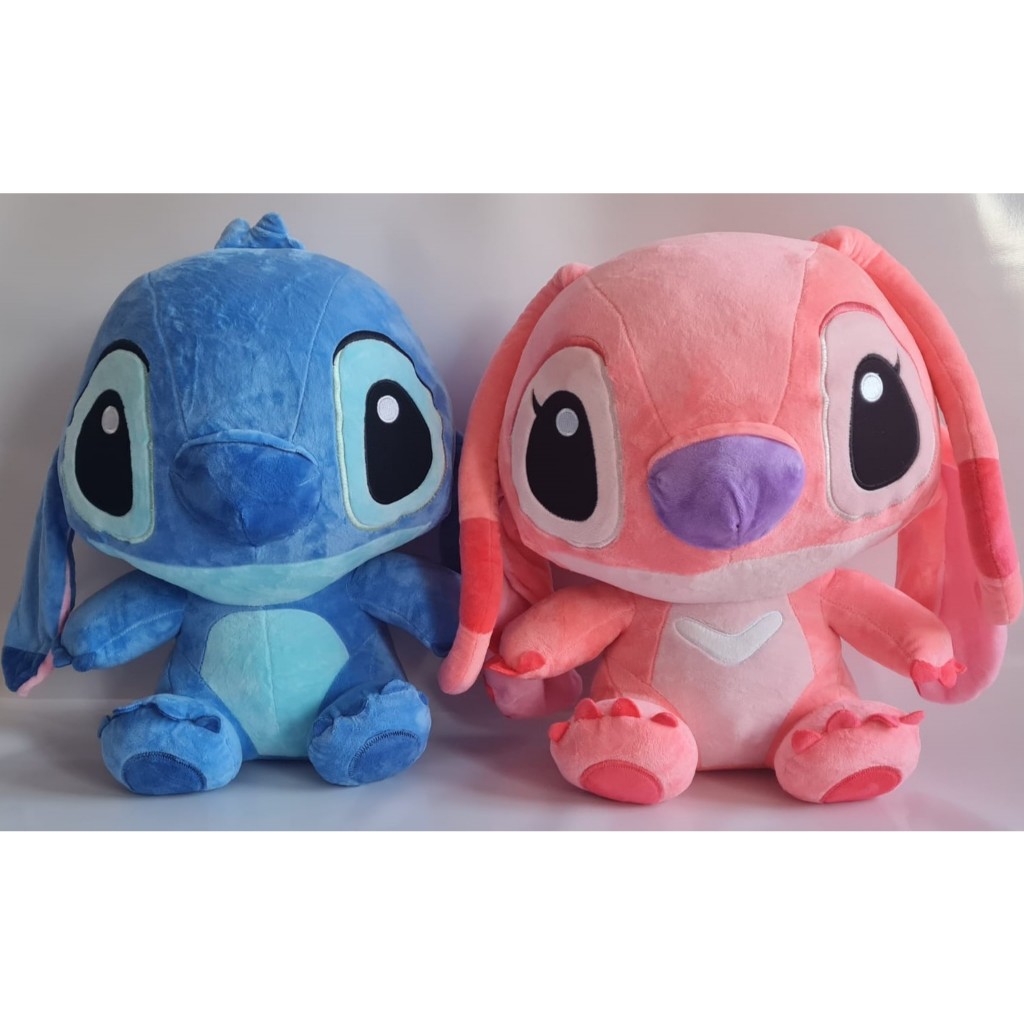 Pelúcias Stitch & Angel a Pronta Entrega Vários Tamanhos Totalmente ...