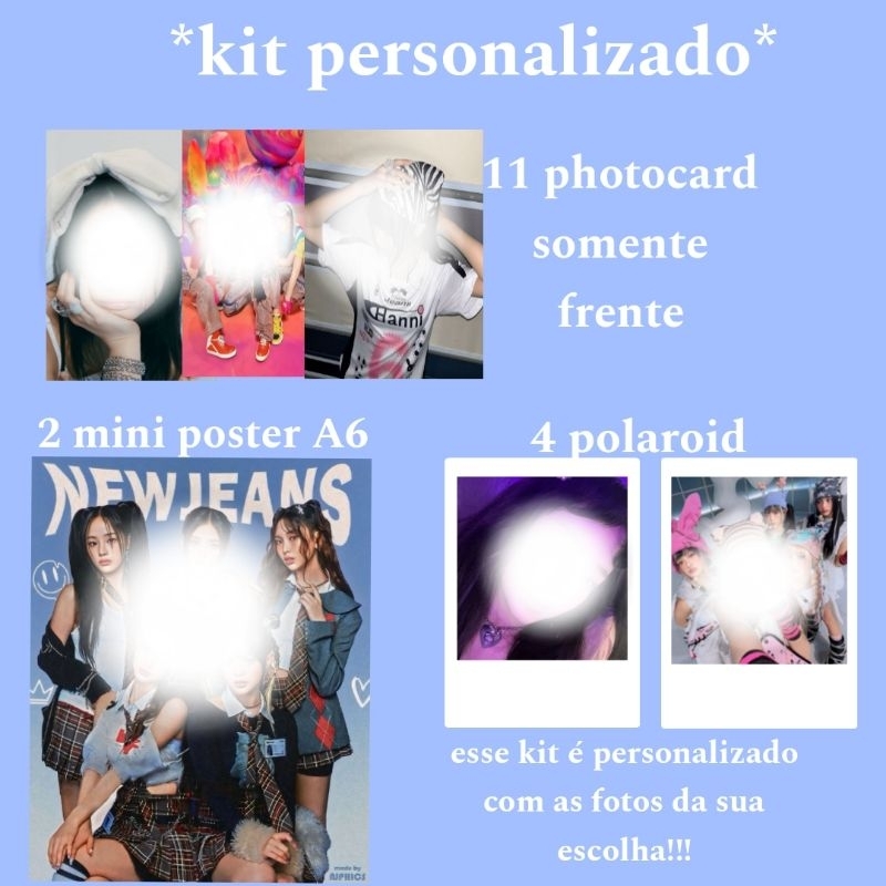 kit personalizado kpop | Shopee Brasil