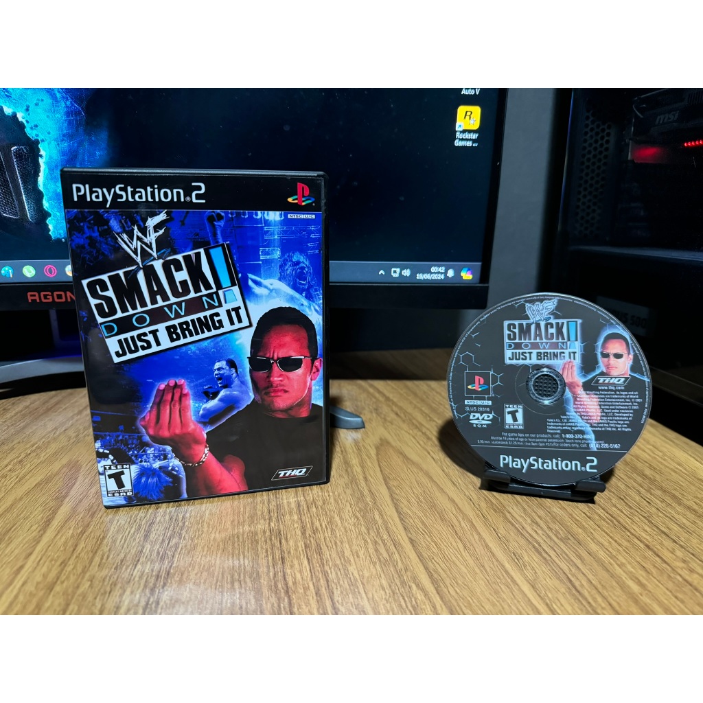 WWF SmackDown! Just Bring It para PS2 | Shopee Brasil