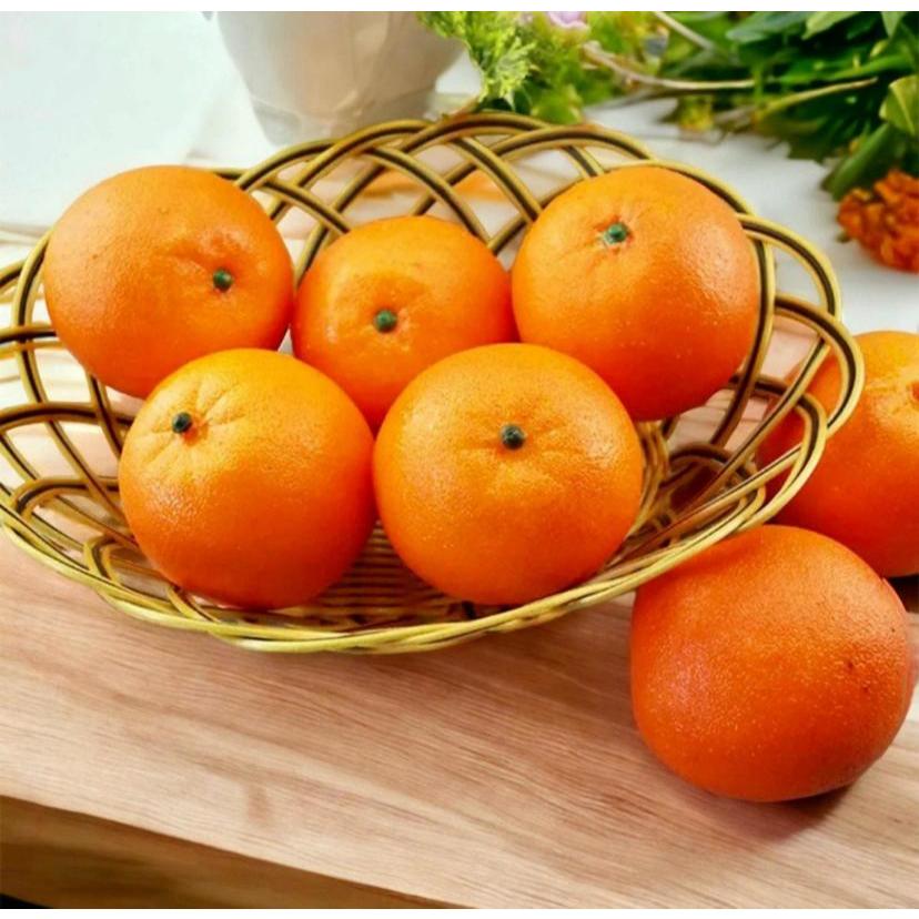 Kit 3 Laranjas Artificial Fruta Decoração | Shopee Brasil